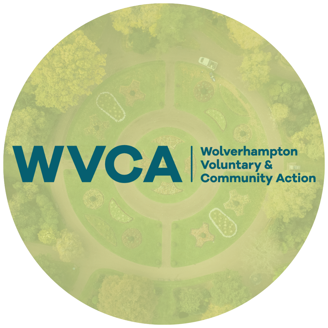Logo Circle (apple green) | Wolverhampton Voluntary & Community Action