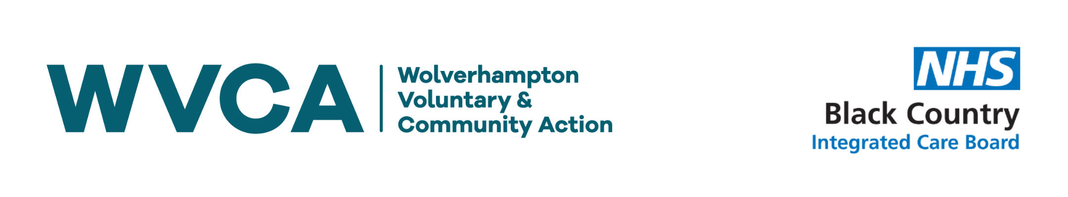 BC ICB WVCA Logo Strip1 | Wolverhampton Voluntary & Community Action
